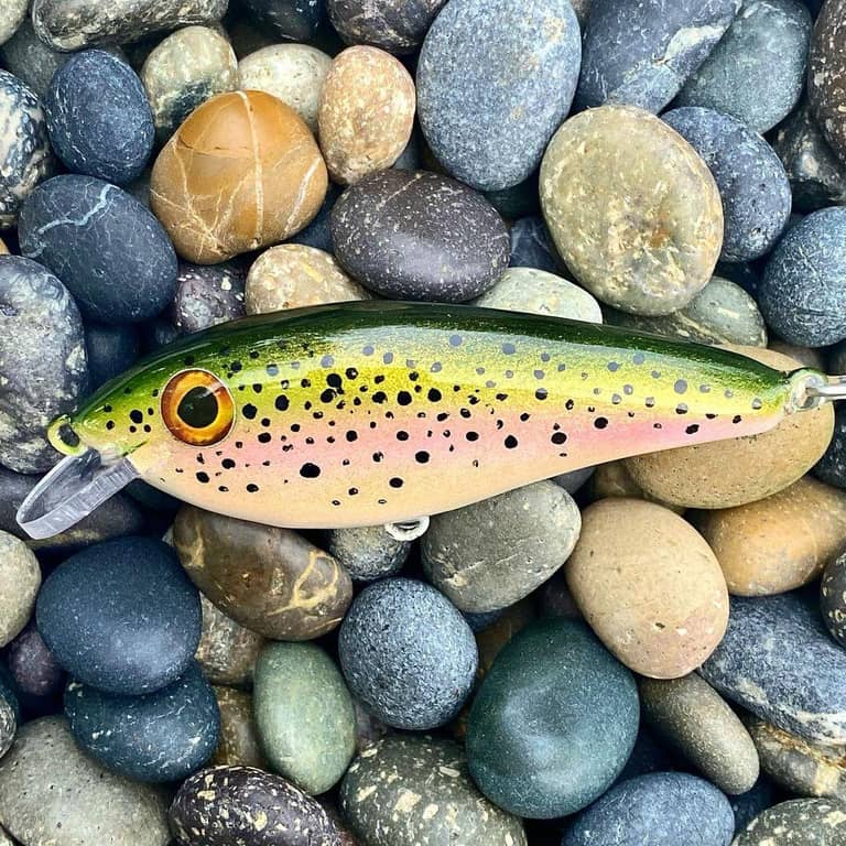 Justin Hajek "Rainbow Trout" by Justin Hajek Custom Lures - Jerkbaits ...